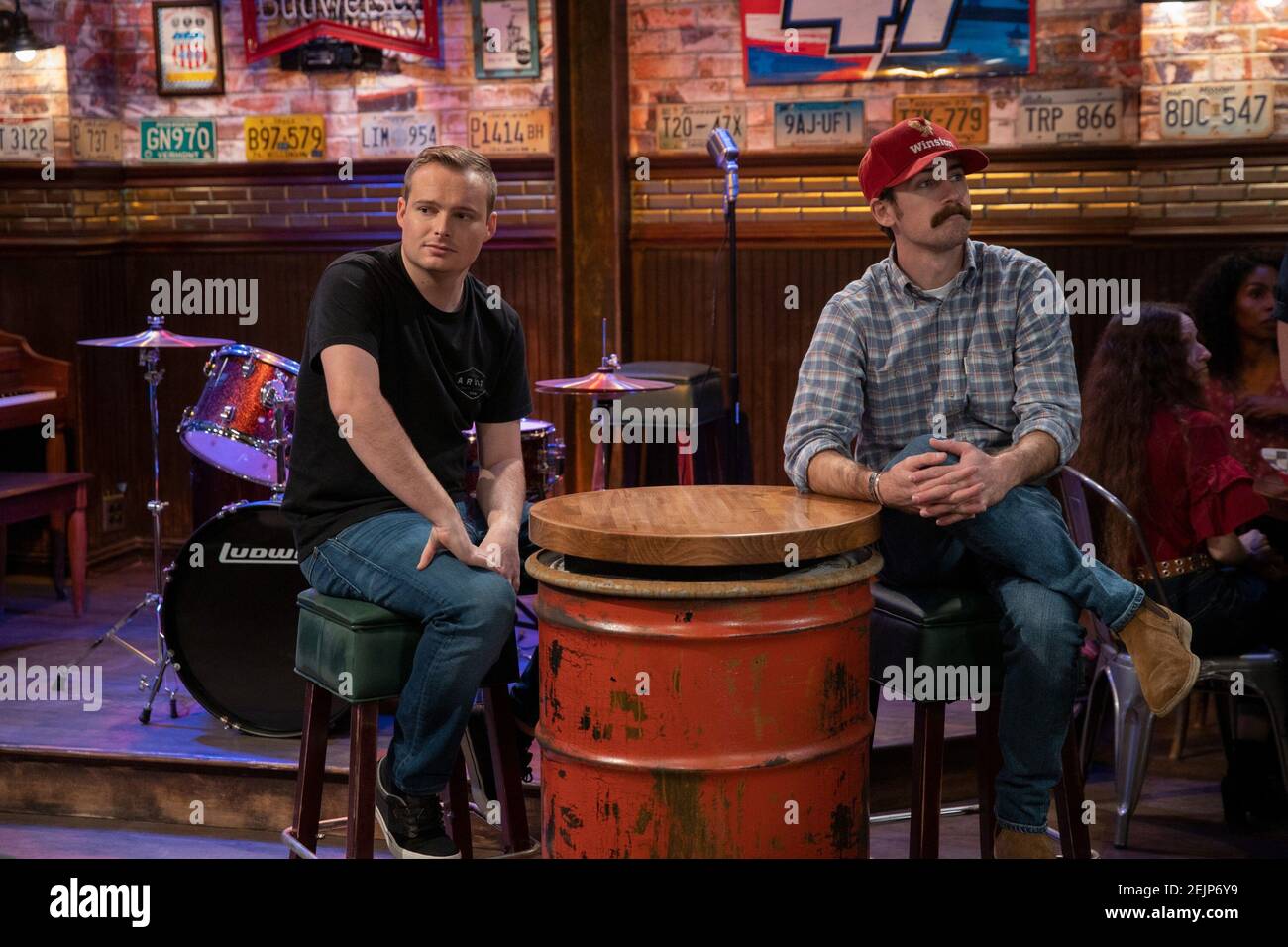 THE CREW, from left: Cole Custer, Ryan Blaney, (Season 1, ep. 103 ...