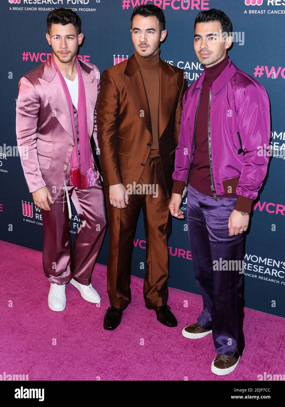 BEVERLY HILLS, LOS ANGELES, CALIFORNIA, USA - FEBRUARY 27: Nick Jonas ...