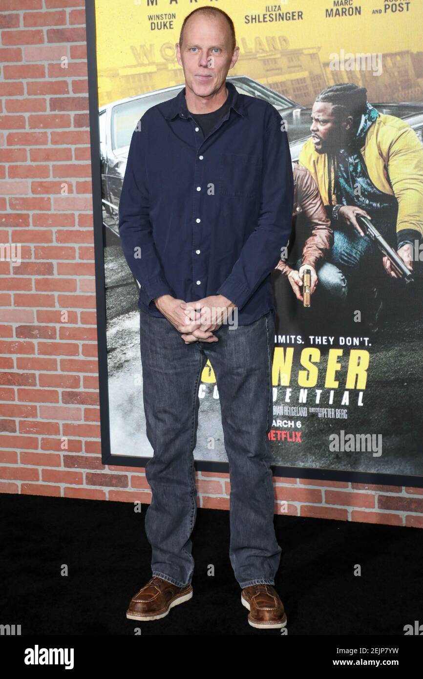 WESTWOOD, LOS ANGELES, CALIFORNIA, USA - FEBRUARY 27: Brian Helgeland ...