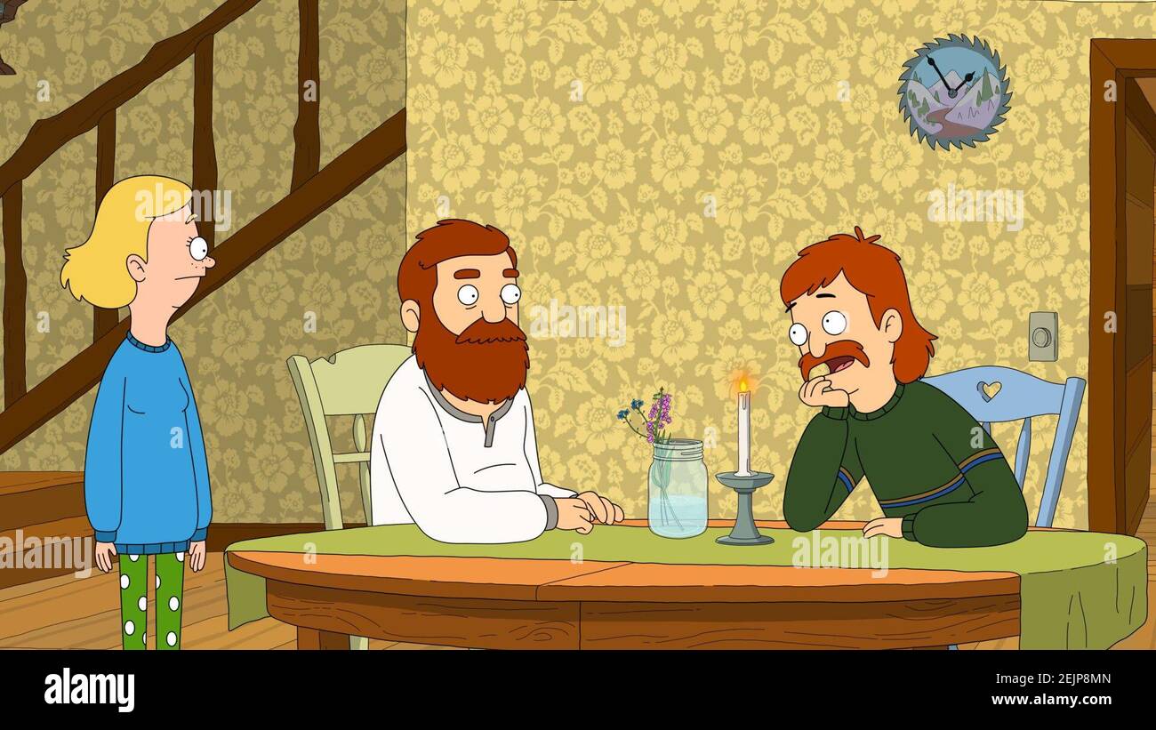 THE GREAT NORTH, from left: Judy Tobin (voice: Jenny Slate), Beef Tobin ...