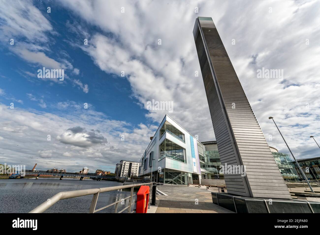 Belfast, Northern Ireland. 30th April, 2016. The Waterfront Hall is a ...