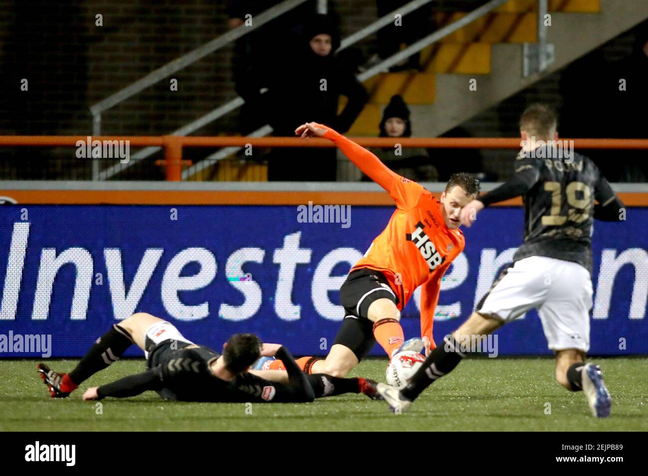 VOLENDAM, 28–02-2020 , Kras Stadium, Dutch first division ...