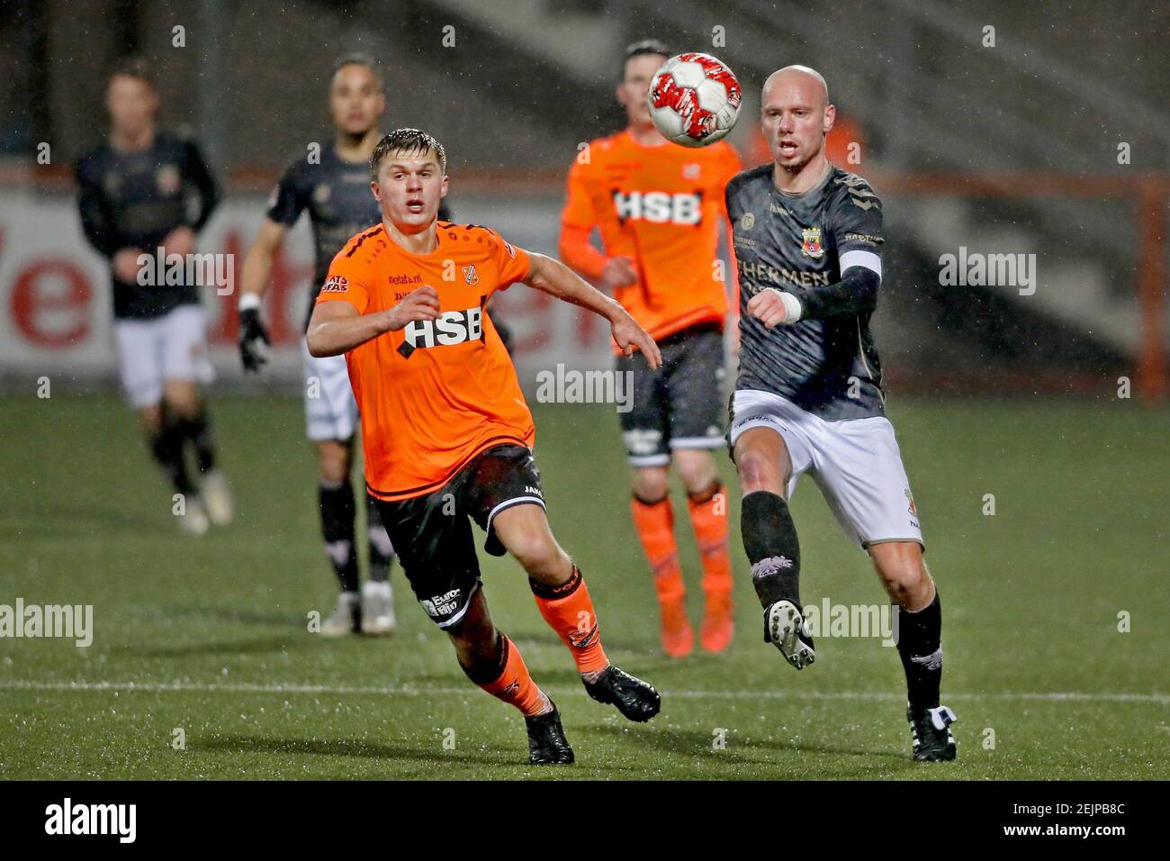 VOLENDAM, 28Ð02-2020 , Kras Stadium, Dutch first division ...