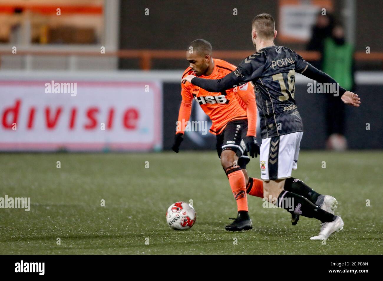 VOLENDAM, 28–02-2020 , Kras Stadium, Dutch first division ...