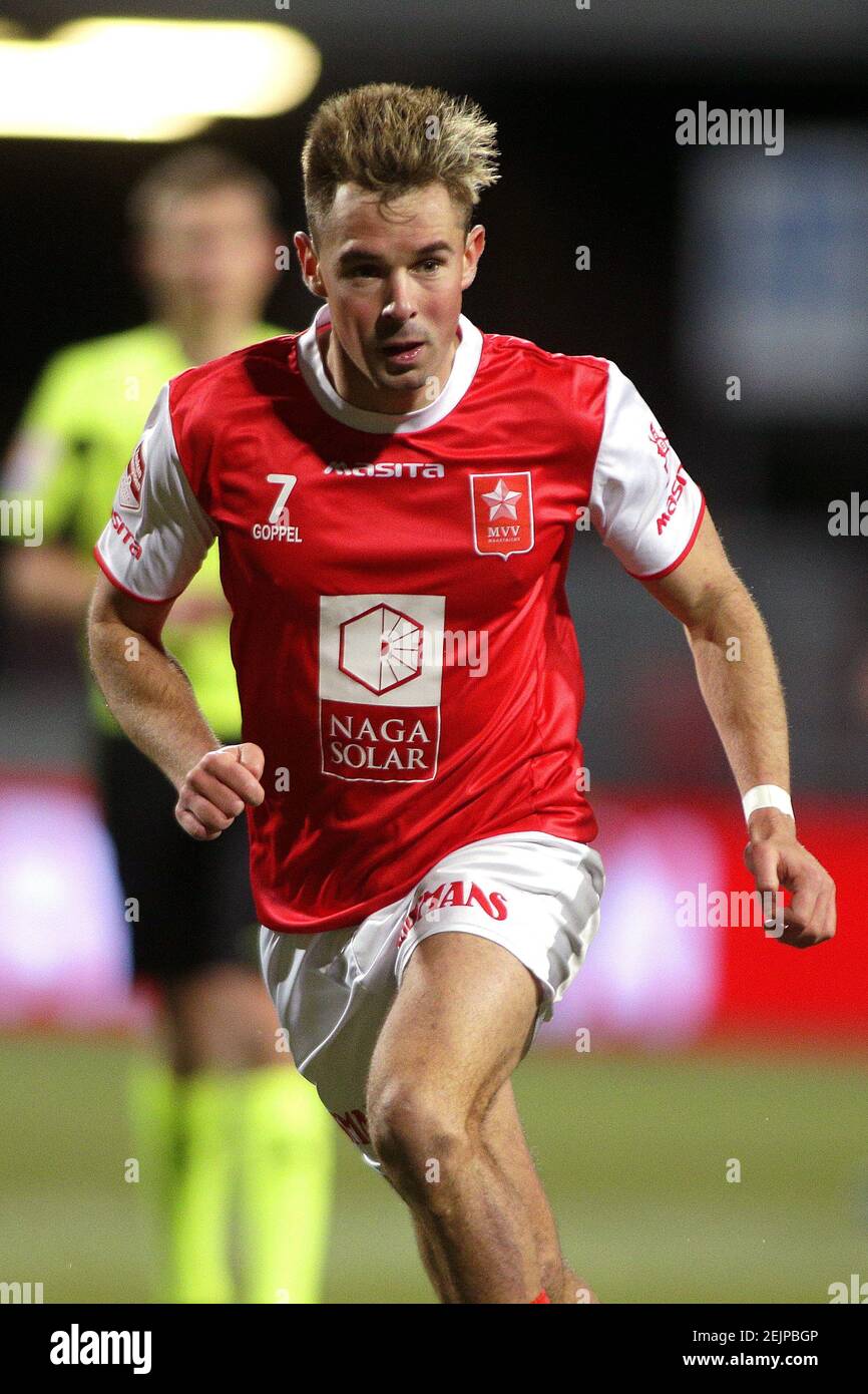 MAASTRICHT- football, 28-02-2020, stadion de Geusselt, MVV Maastricht ...