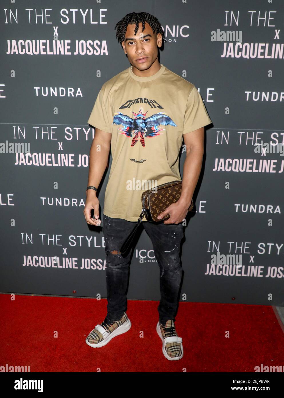 Jordan Hames attends the Jacqueline Jossa x In The Style Launch Party ...