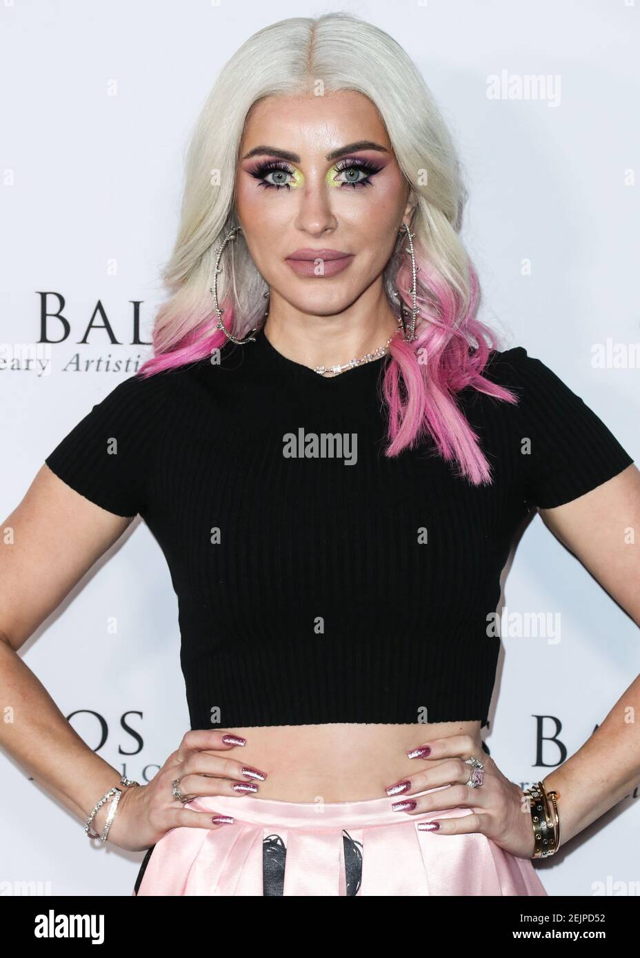 SANTA MONICA, LOS ANGELES, CALIFORNIA, USA - FEBRUARY 28: Claudia Soare ...