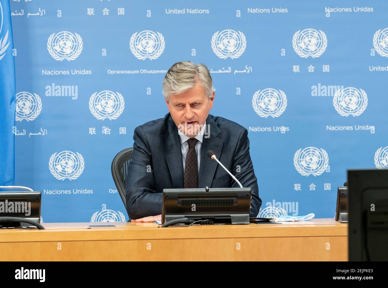 New York, NY - February 22, 2021: Under-Secretary-General for ...