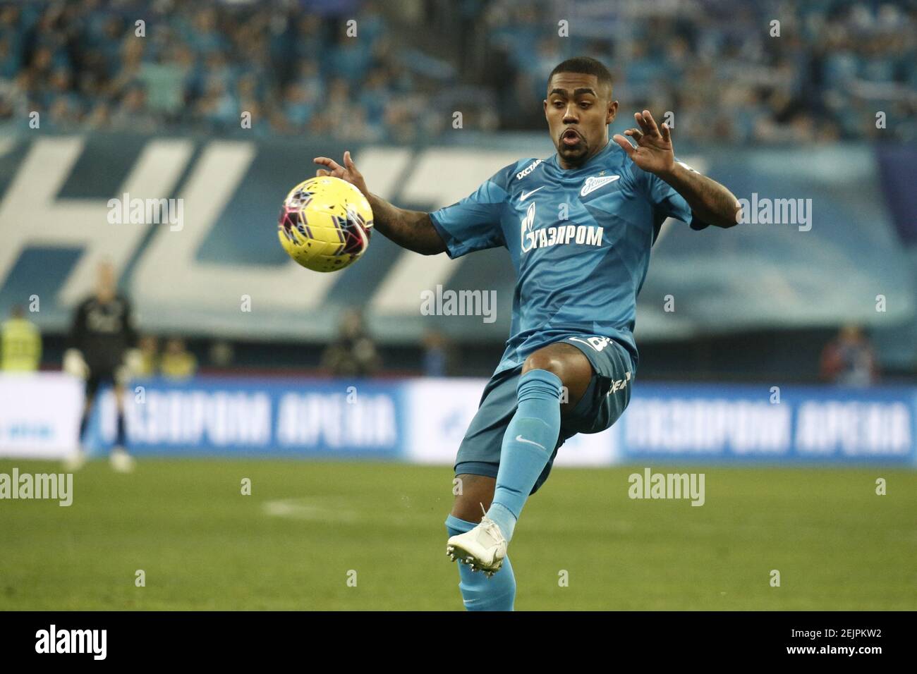 Malcom (Silva de Oliveira Malcom Filipe) of Zenit in action during the ...