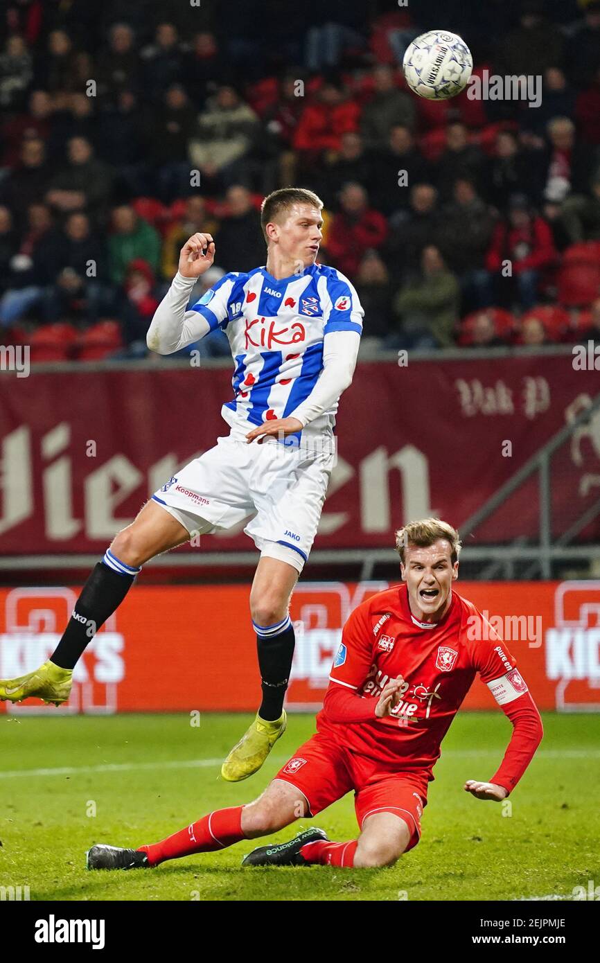 ENSCHEDE , 29-02-2020 , Grolsch Veste Stadium , Season 2019 / 2020 ...