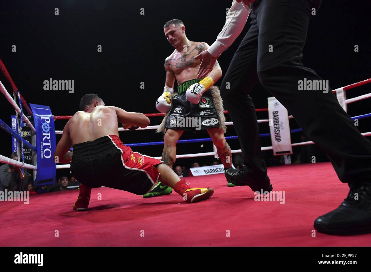Michael Magnesi wins the match against Venezuelan Breilor Teran for ...