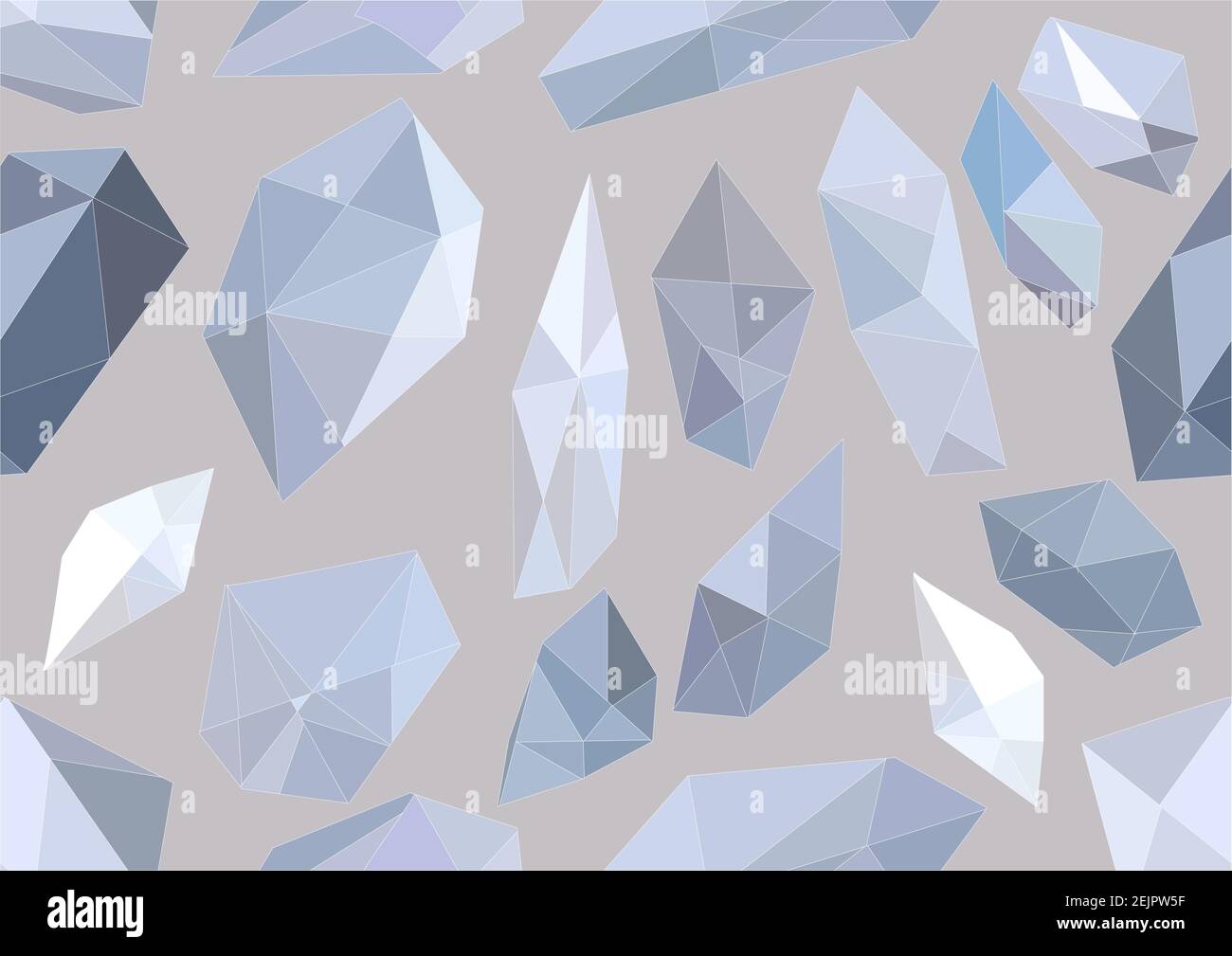 stone crystal gems seamless vector background Stock Vector Image & Art ...