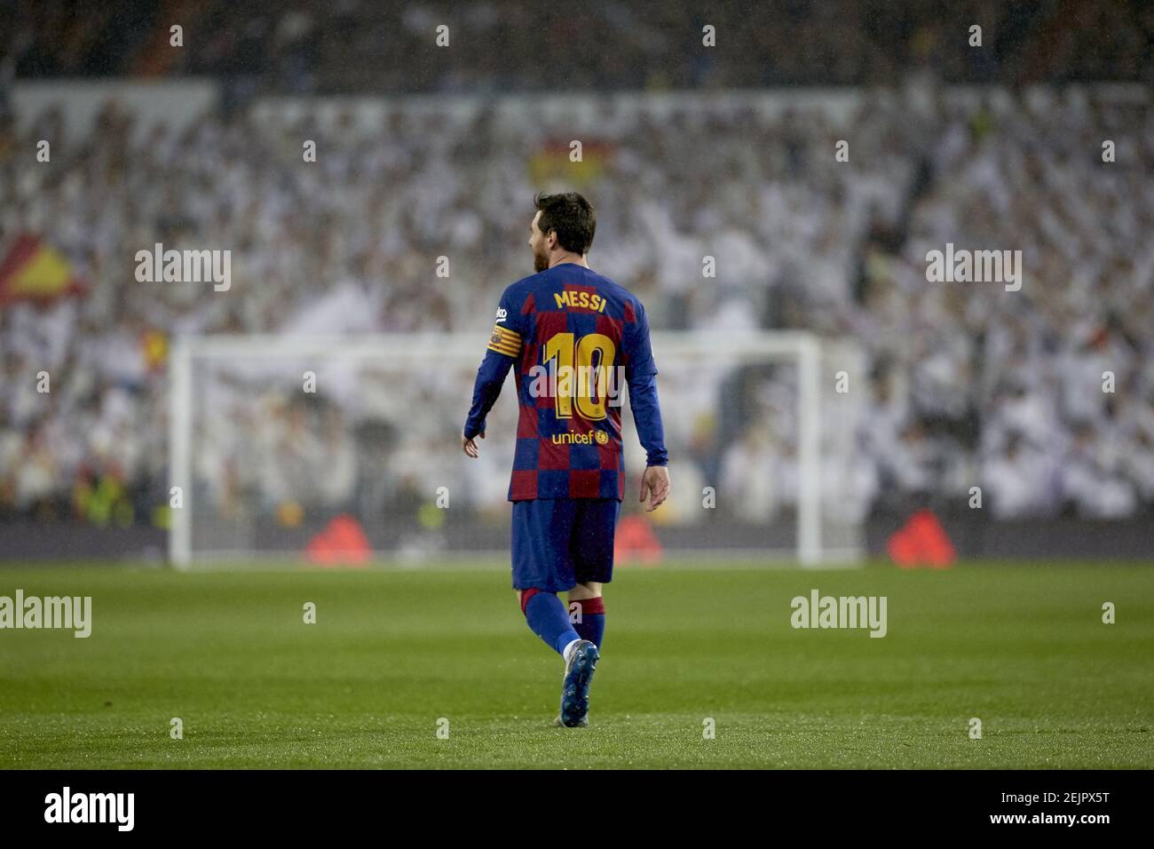 Lionel Messi of FC Barcelona during the La Liga match, date 26, between ...