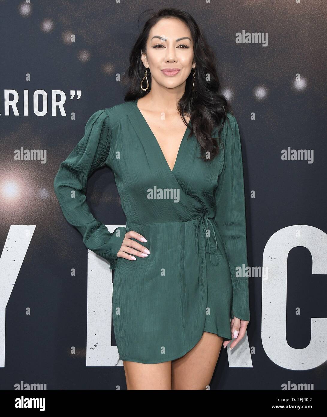 Edelyn Okano arrives at the Warner Bros Pictures' THE WAY BACK Los ...