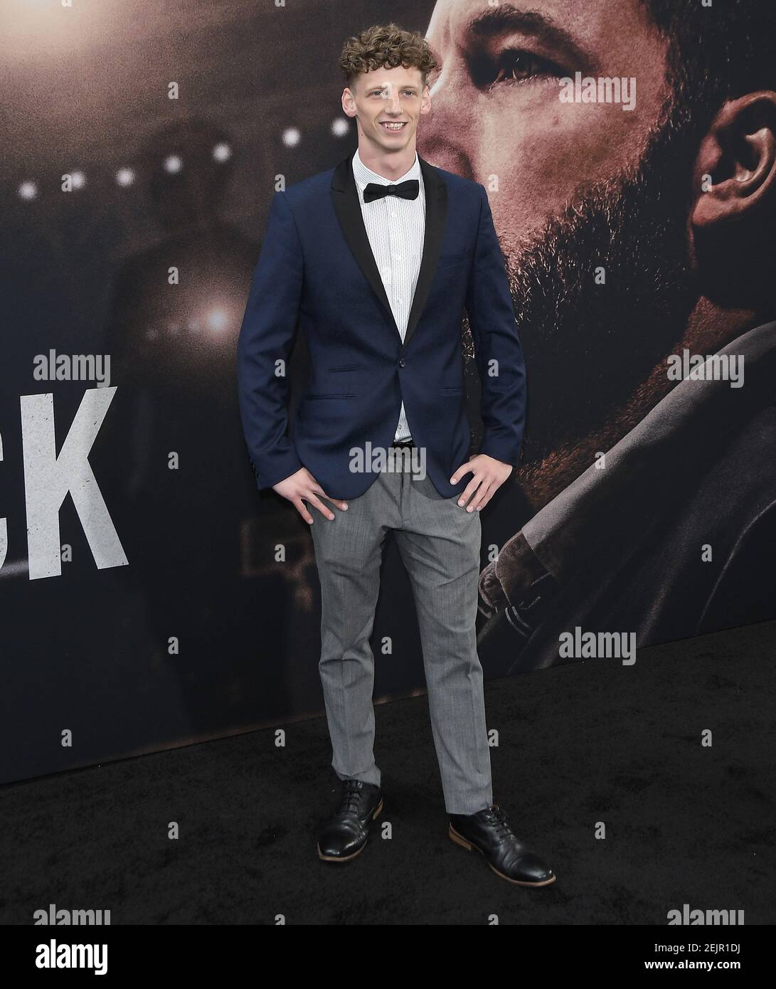 Tyler O'Malley arrives at the Warner Bros Pictures' THE WAY BACK Los ...