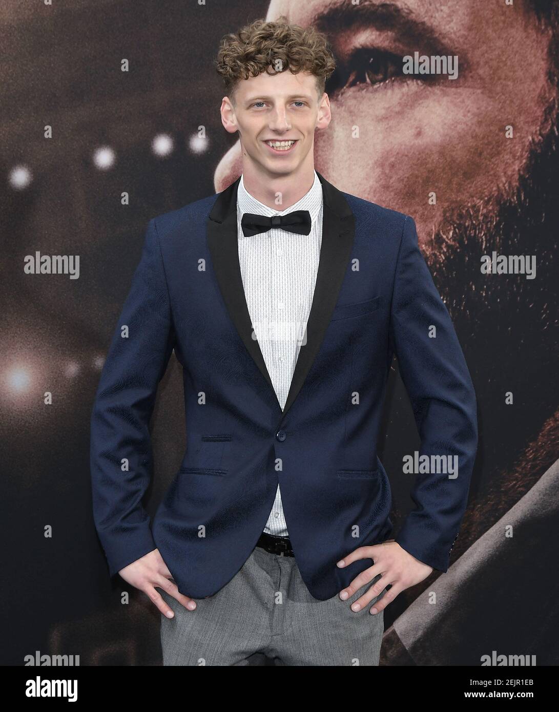 Tyler O'Malley arrives at the Warner Bros Pictures' THE WAY BACK Los ...