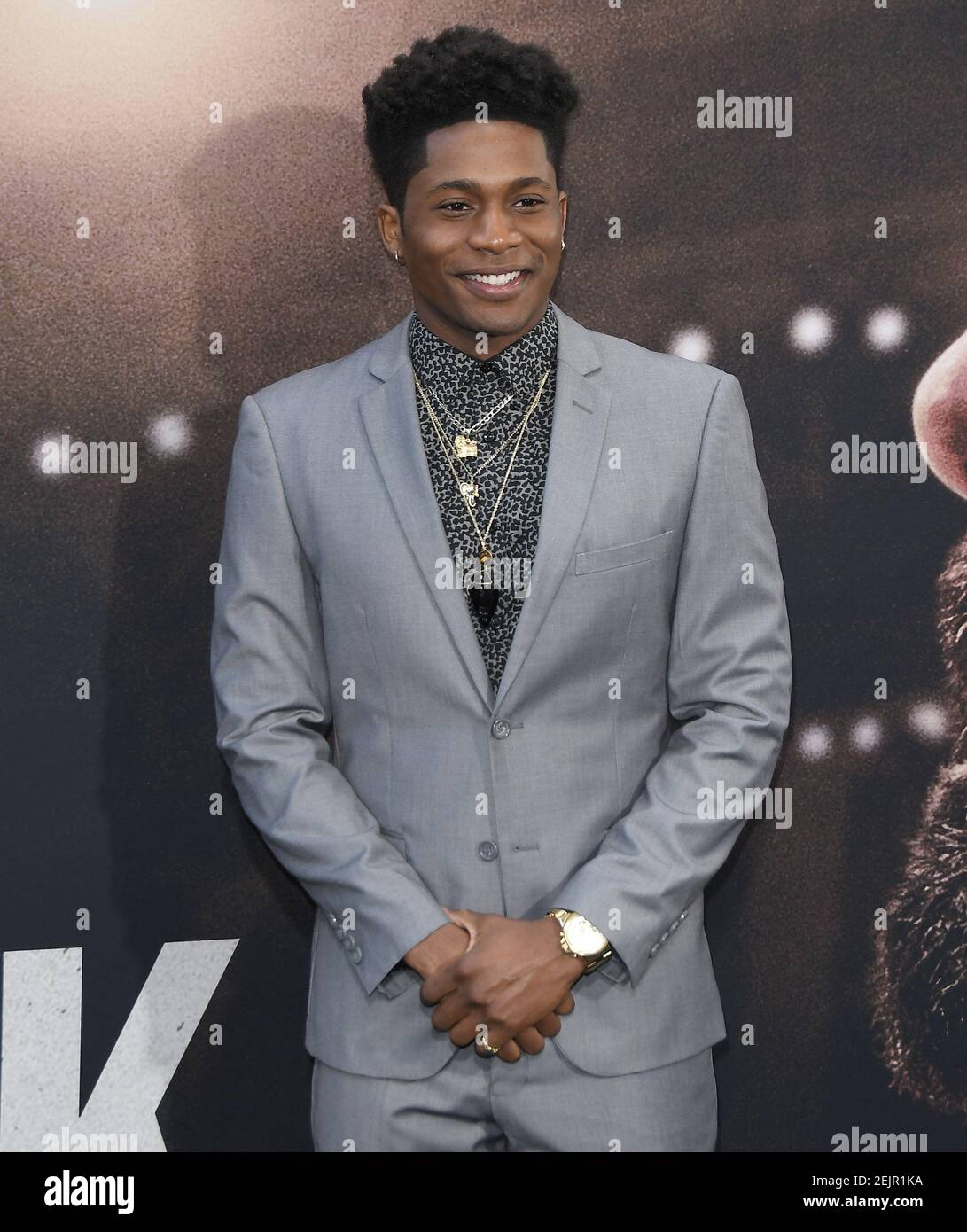 Da'Vinchi arrives at the Warner Bros Pictures' THE WAY BACK Los Angeles ...