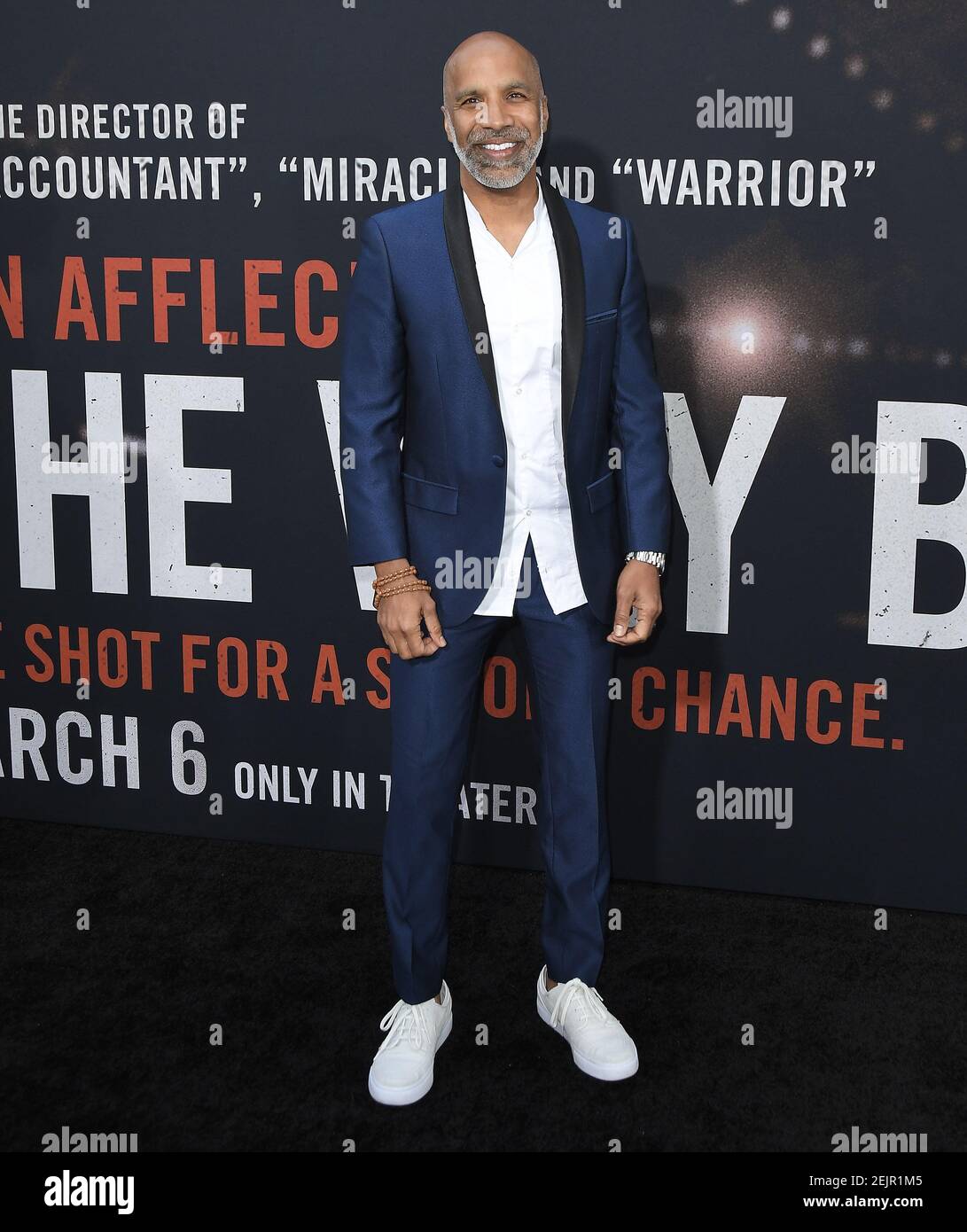 Ravi Mehta arrives at the Warner Bros Pictures' THE WAY BACK Los ...