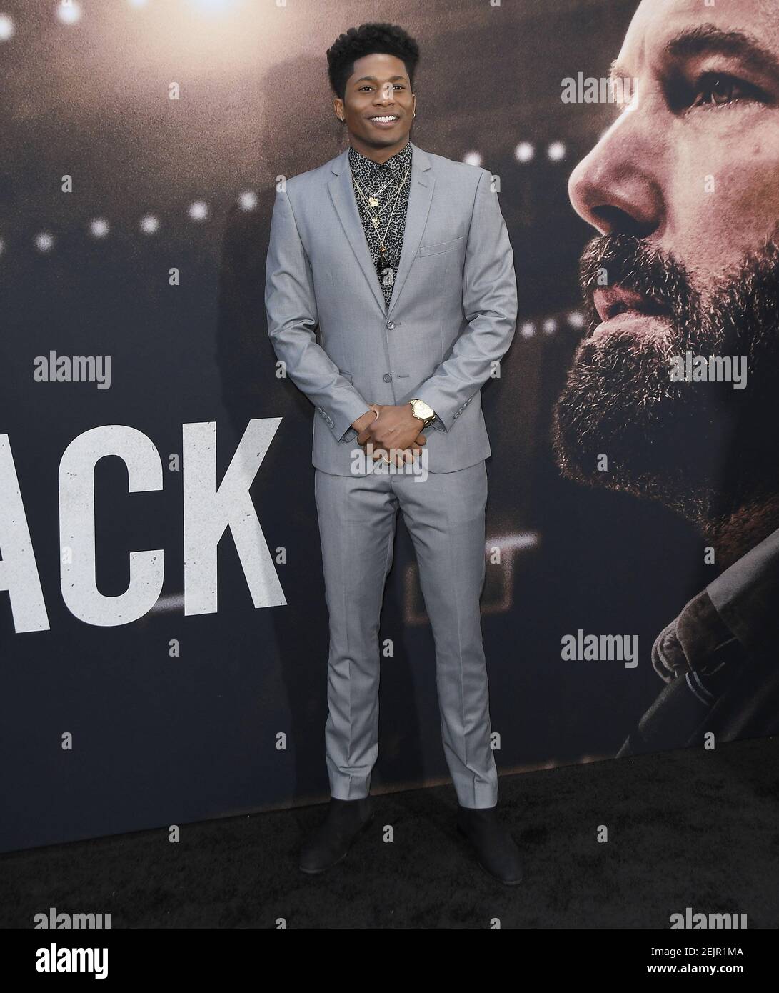 Da'Vinchi arrives at the Warner Bros Pictures' THE WAY BACK Los Angeles ...