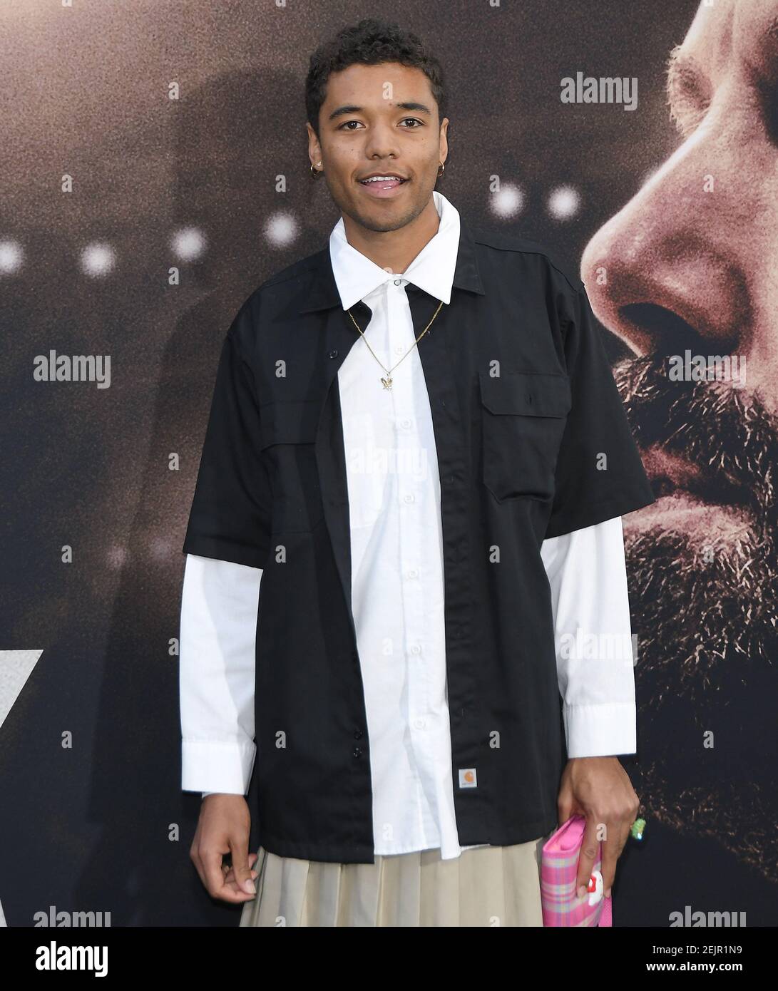 Brandon Wilson arrives at the Warner Bros Pictures' THE WAY BACK Los ...