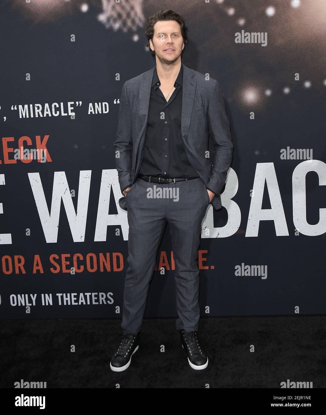 Hayes MacArthur arrives at the Warner Bros Pictures' THE WAY BACK Los ...