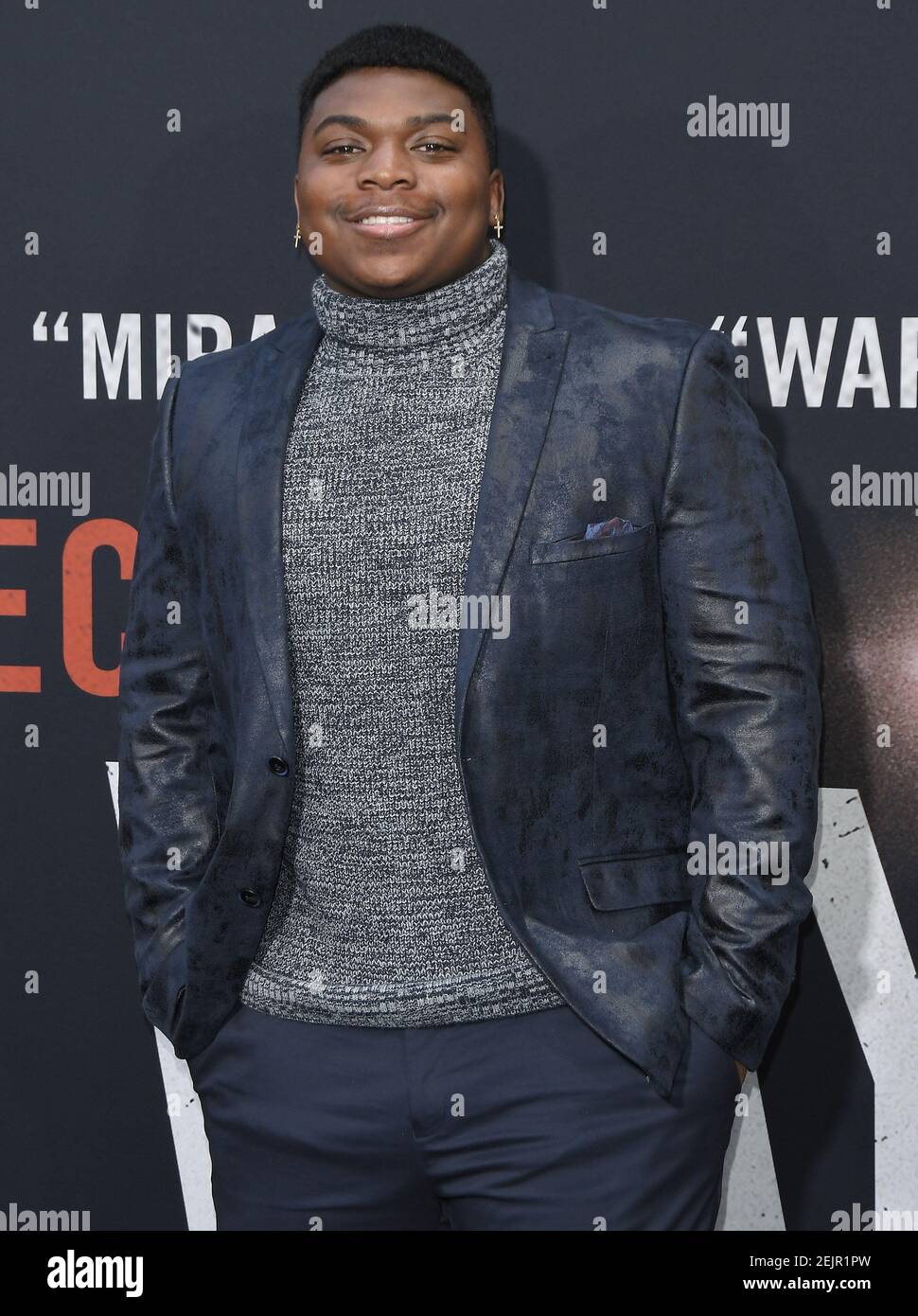 Charles Lott Jr. arrives at the Warner Bros Pictures' THE WAY BACK Los ...