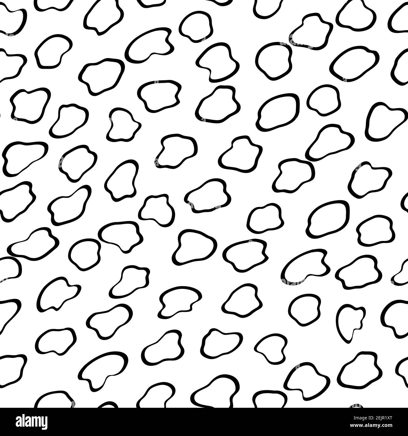 Abstract black and white background. Seamless pattern with animals ...