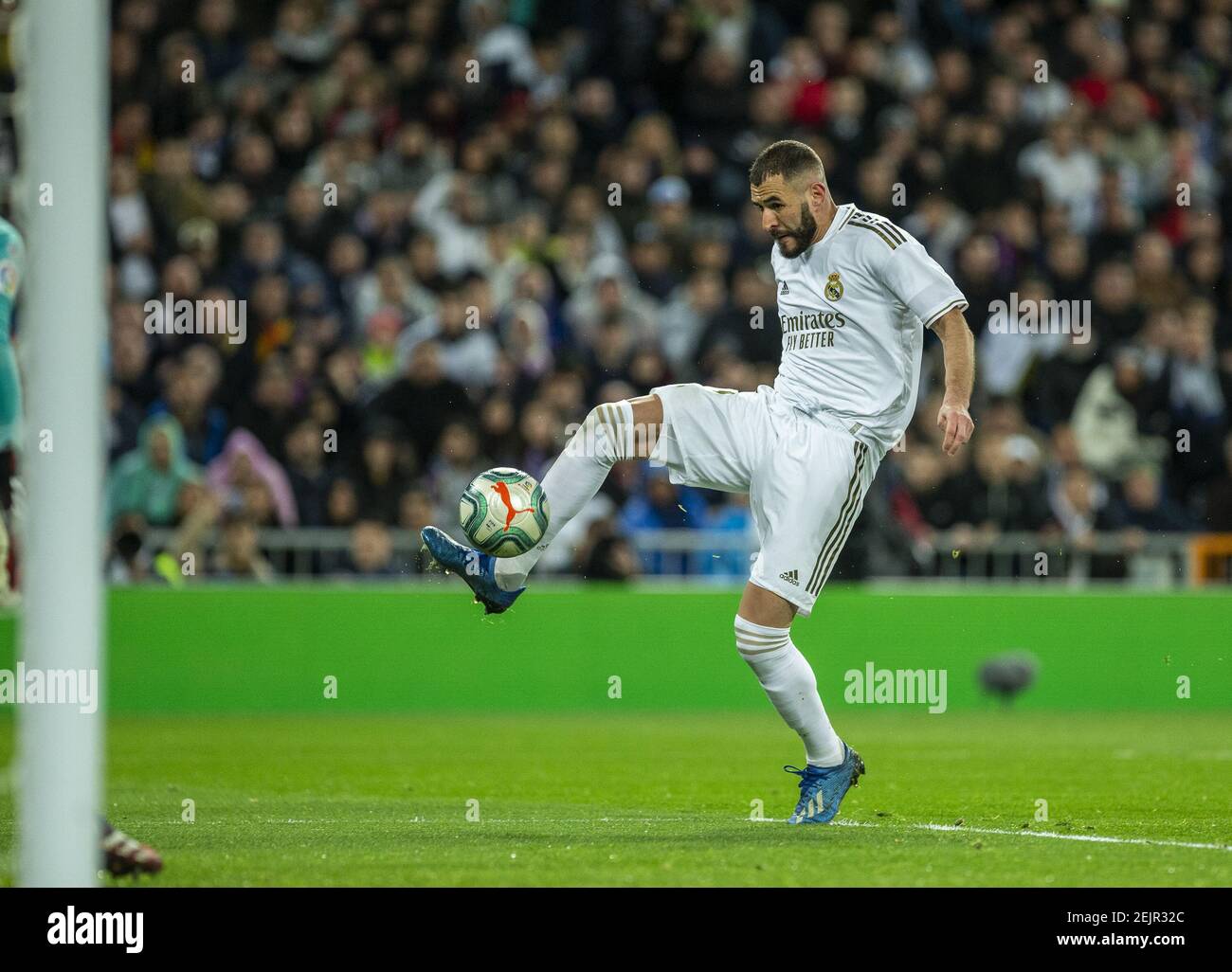 Real Madrid CF's Karim Benzema during La Liga match. Mar 01, 2020 ...