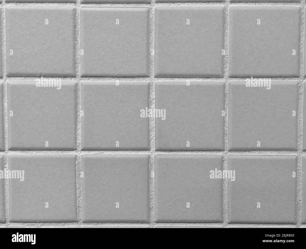 Square plain gray bathroom tiles wall sample. Interior design color ...