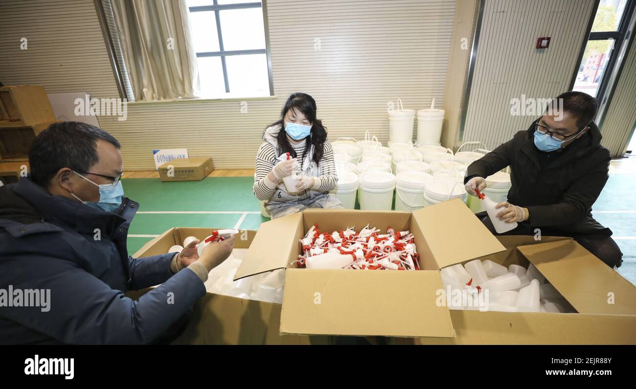 Jiangsu ,CHINA-A physical examination exercise for teachers and ...
