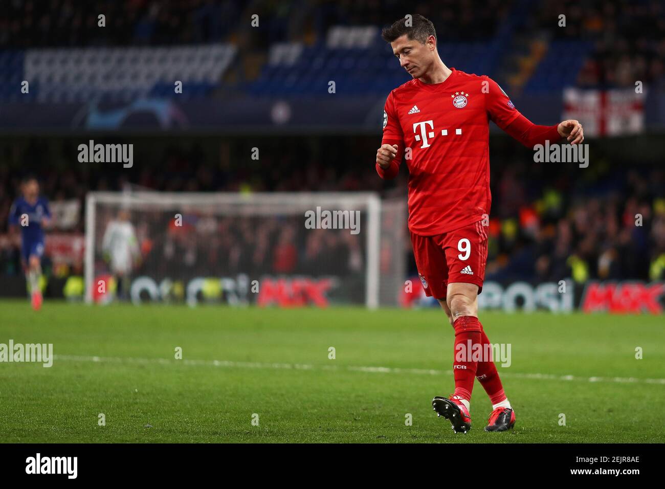 Robert Lewandowski of Bayern Munich during the UEFA Champions League ...