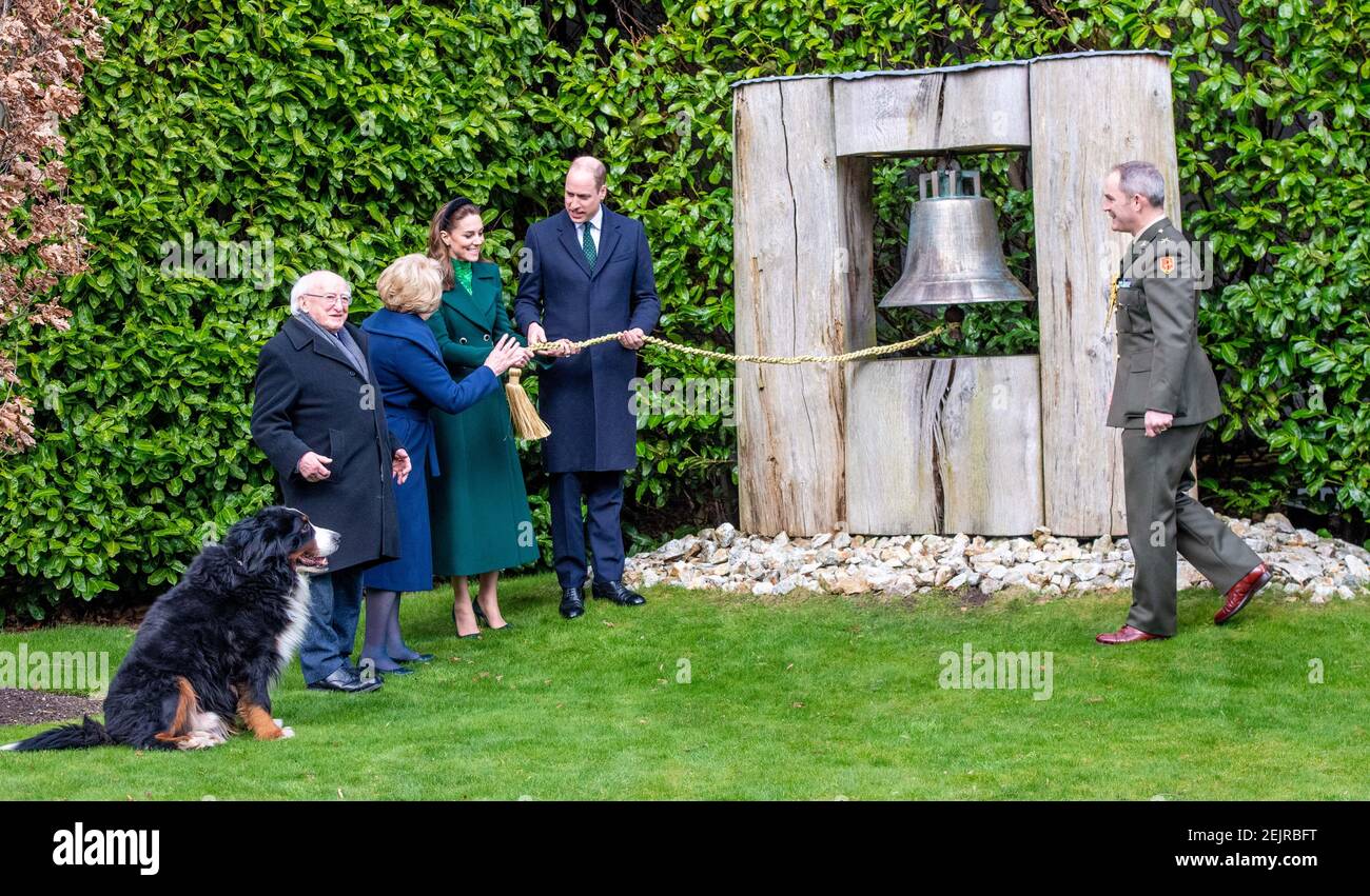 Prince William and Catherine, Duke and Duchess of Cambridge during a ...