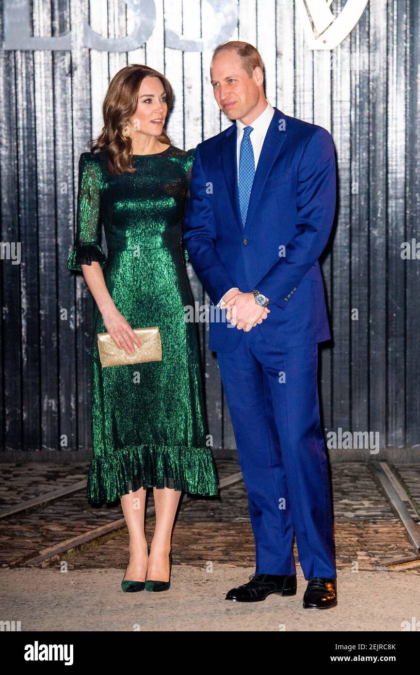 Prince William and Catherine, Duke and Duchess of Cambridge attending a ...