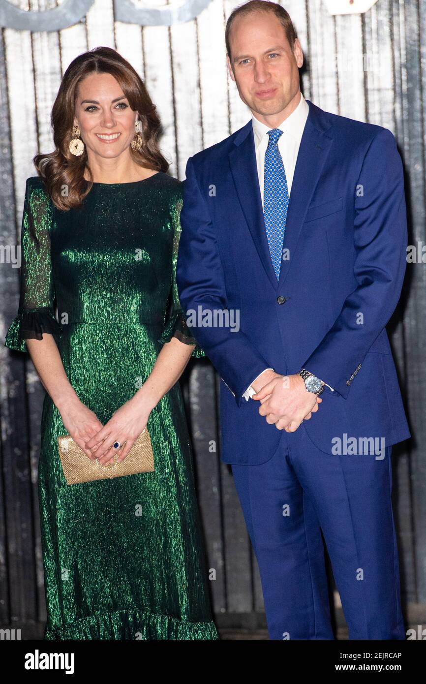 Prince William and Catherine, Duke and Duchess of Cambridge attending a ...