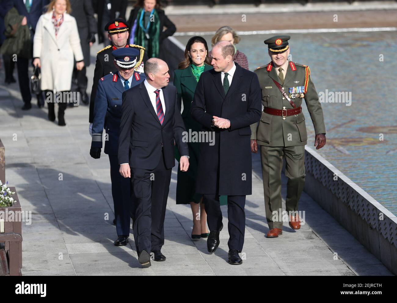 Prince William and Catherine, Duke and Duchess of Cambridge during ...