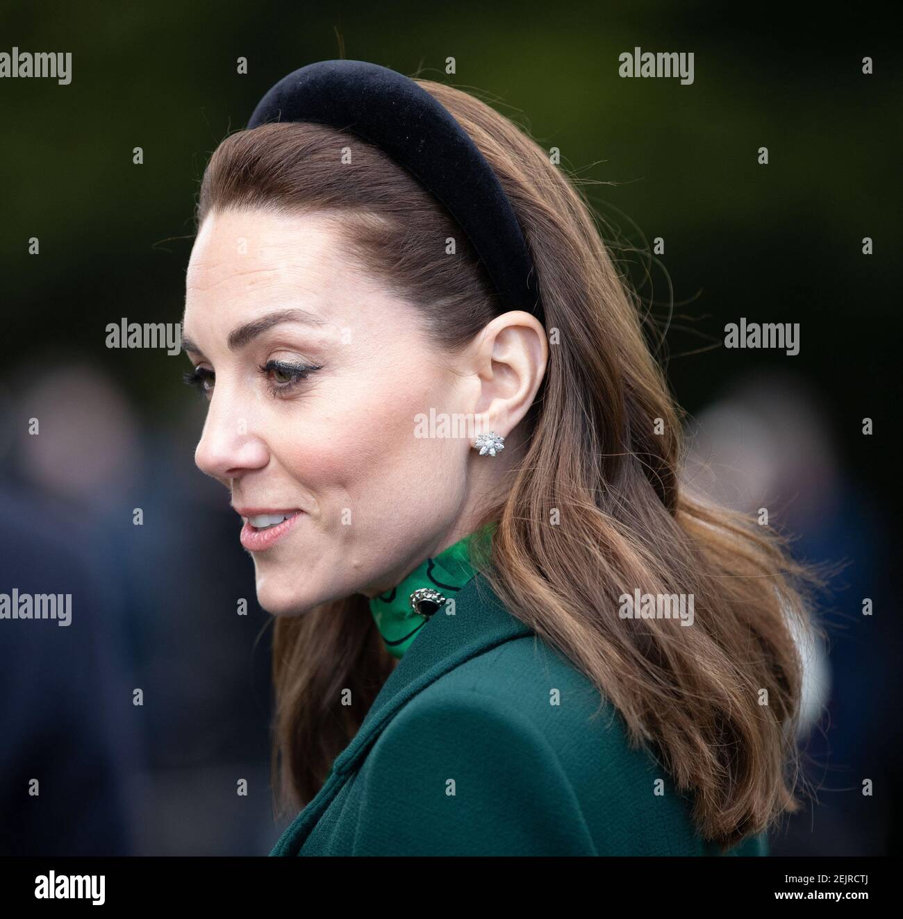 Prince William and Catherine, Duke and Duchess of Cambridge during a ...