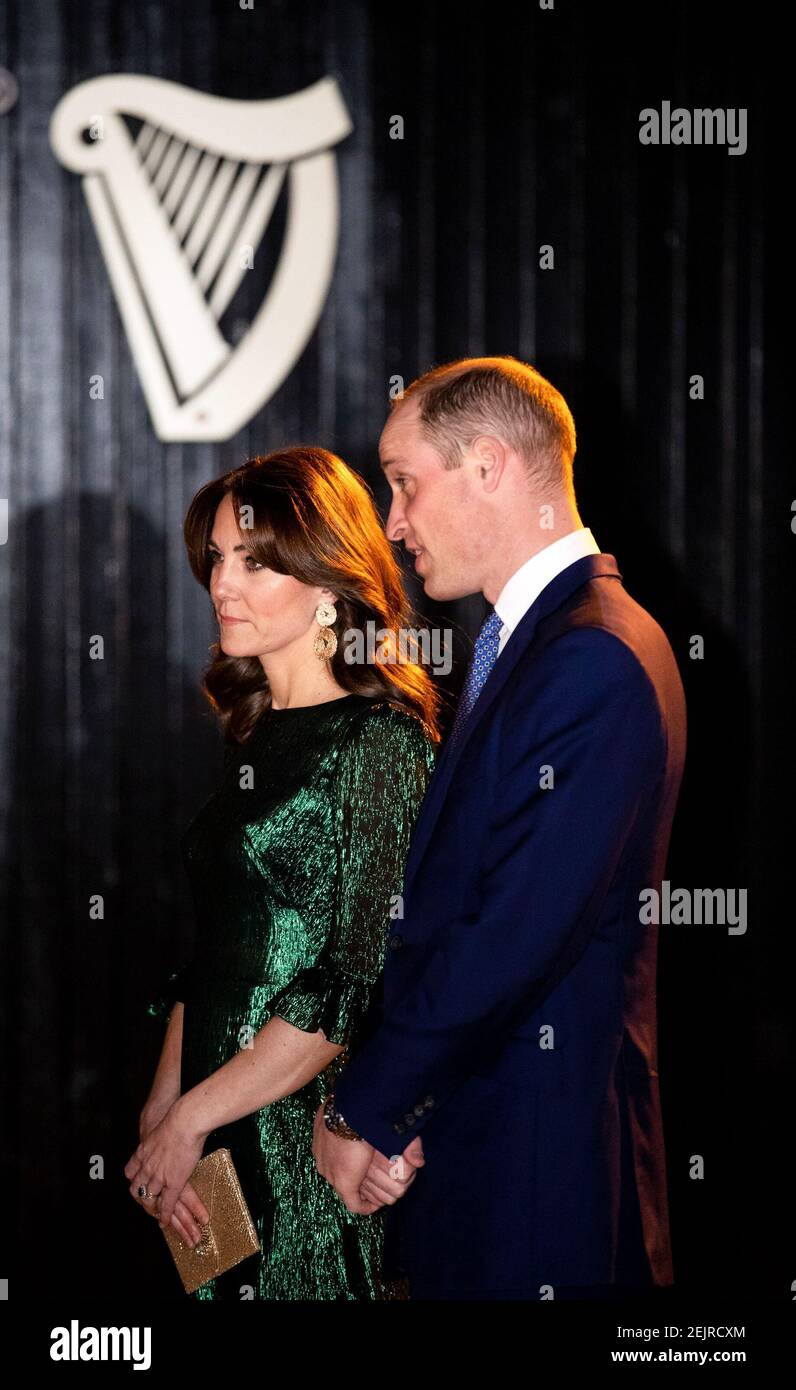 Prince William and Catherine, Duke and Duchess of Cambridge attending a ...
