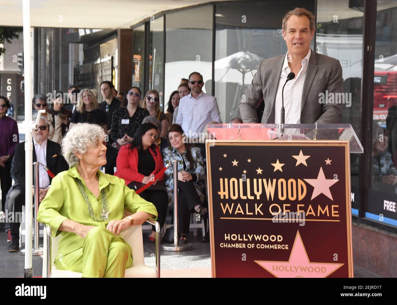 (L-R) Susan Stamberg and Josh Stamberg at the Susan Stamberg Star On ...