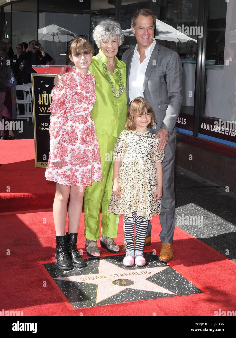 Susan Stamberg, Josh Stamberg and Family at the Susan Stamberg Star On ...