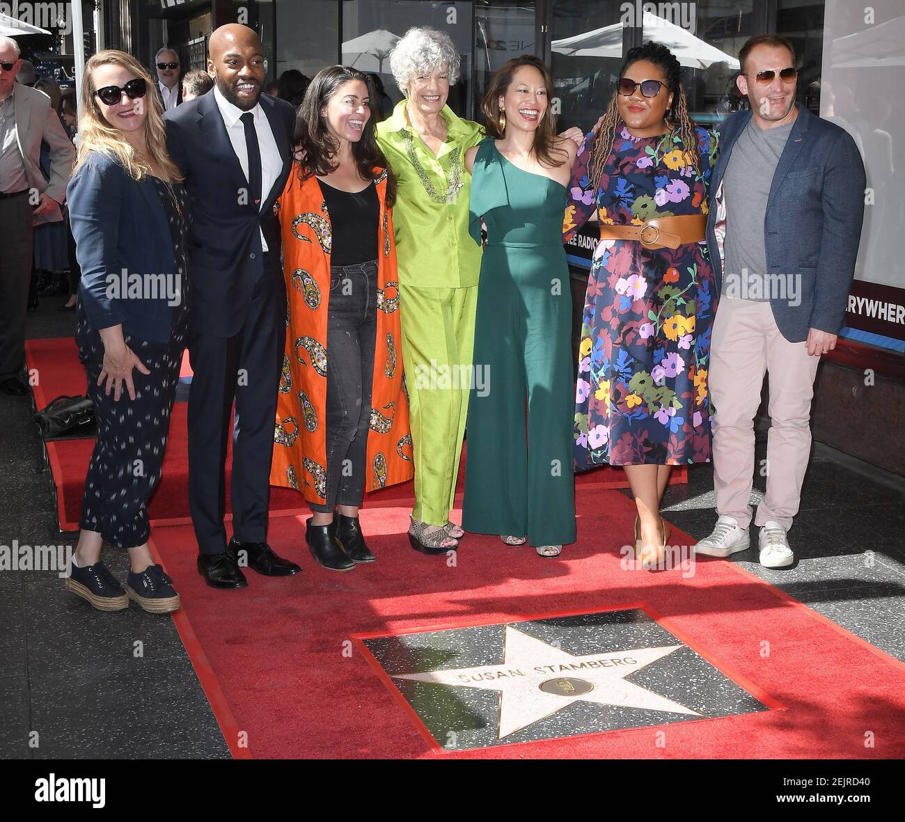 Susan Stamberg and NPR Team at the Susan Stamberg Star On The Hollywood ...