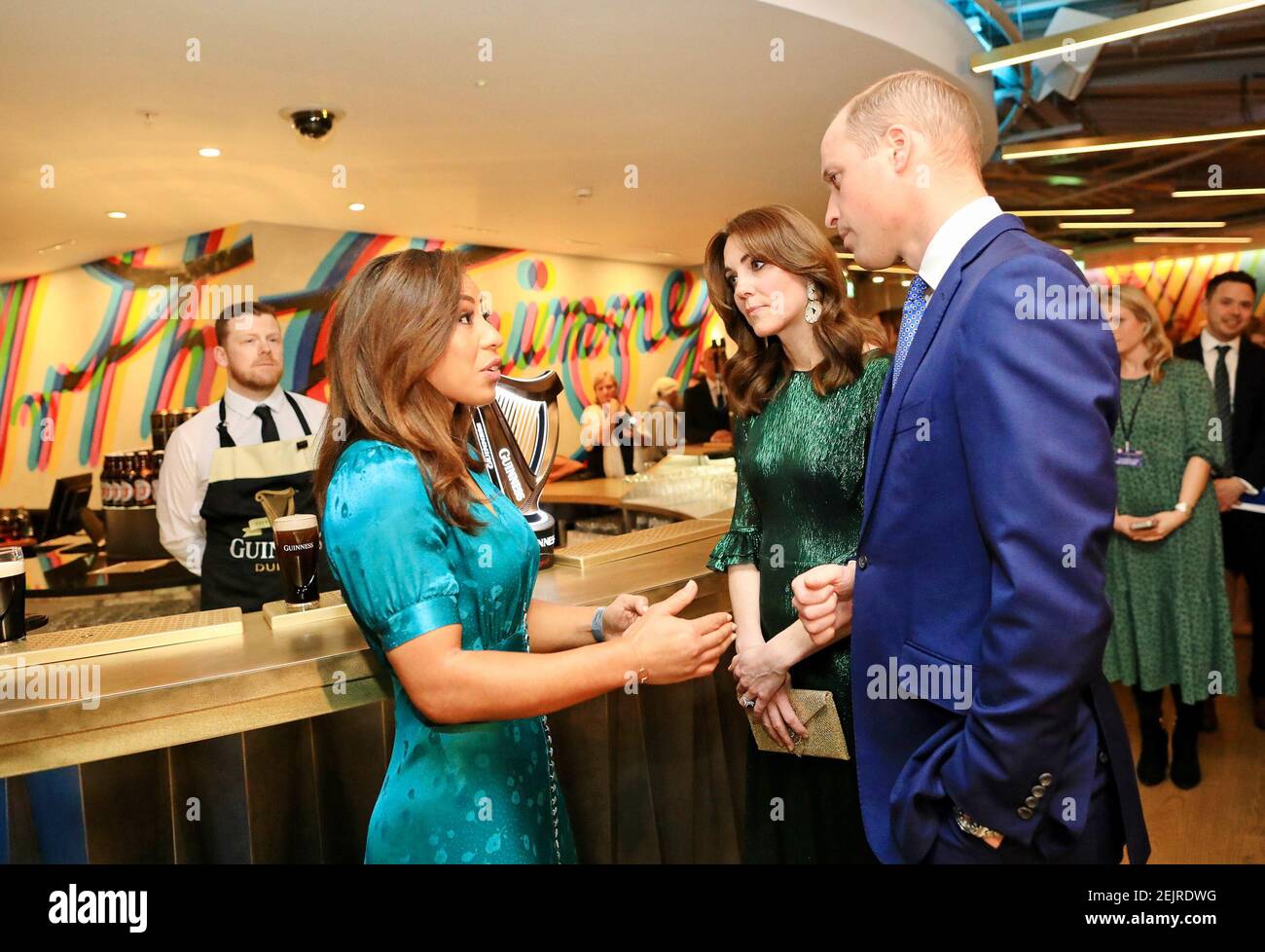 Prince William and Catherine, Duke and Duchess of Cambridge attending a ...
