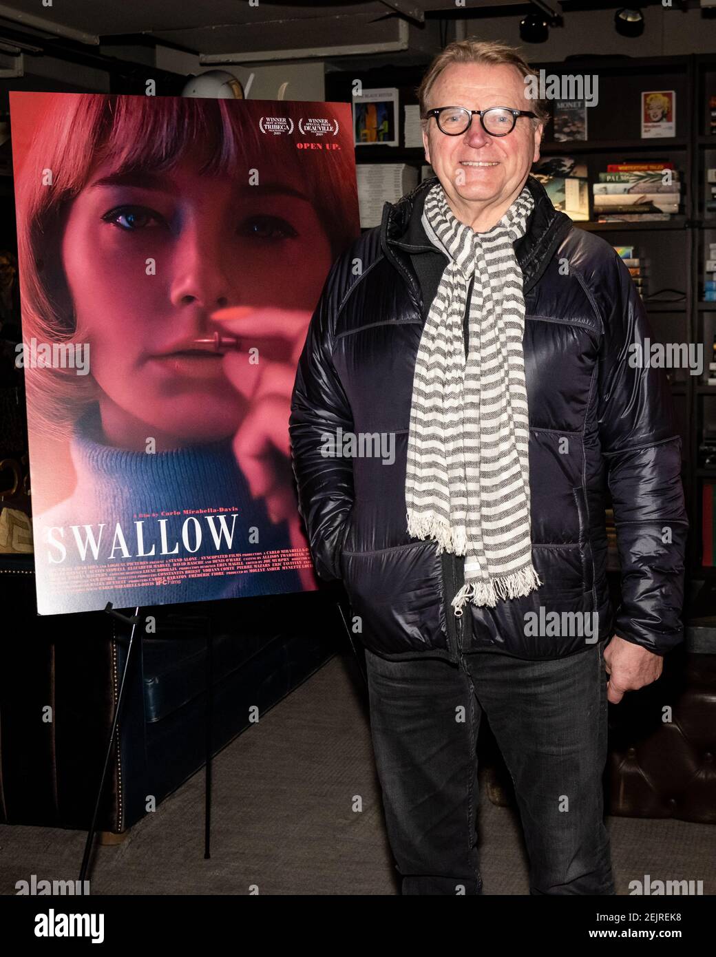 David Rasche attends the "Swallow" New York Screening at NeueHouse ...