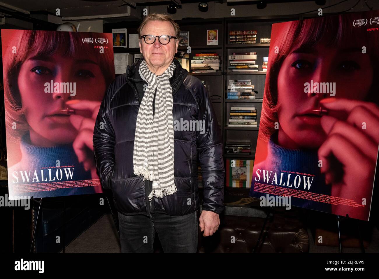 David Rasche attends the "Swallow" New York Screening at NeueHouse ...