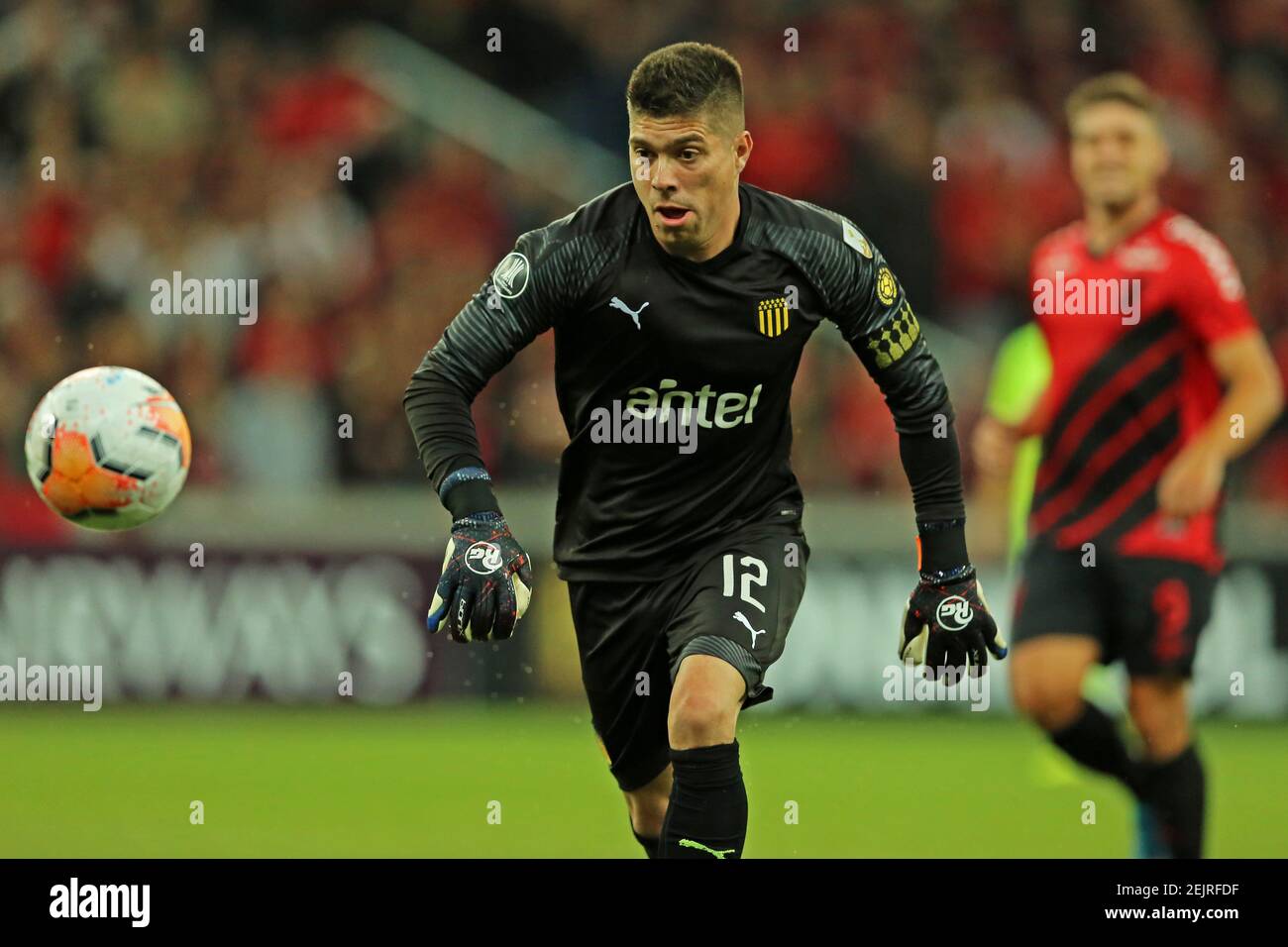 Kevin Dawson of Penarol during the match Atlhetico Paranaense v Penarol ...