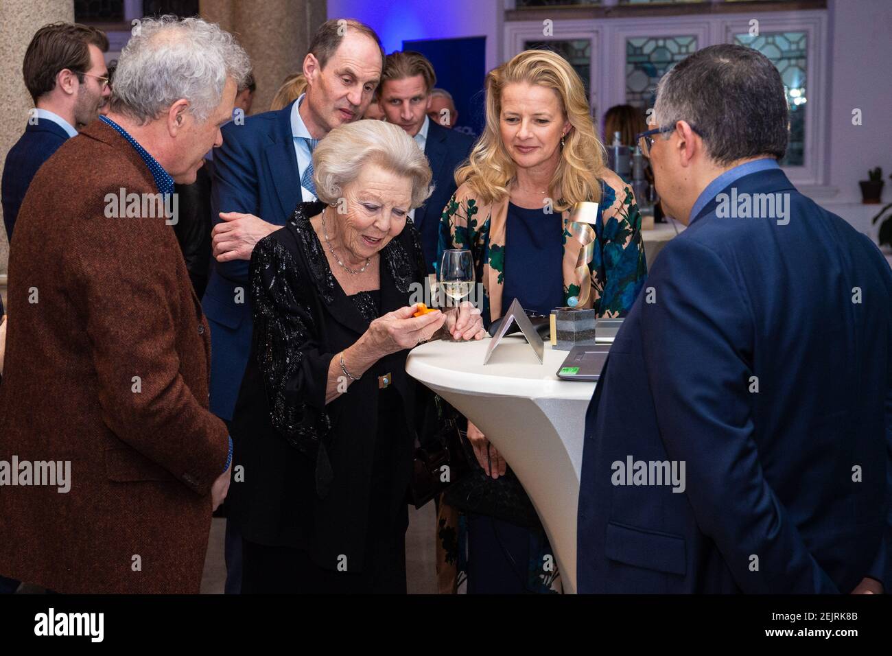 Princess Beatrix and Princess Mabel at the presentation of the sixth ...