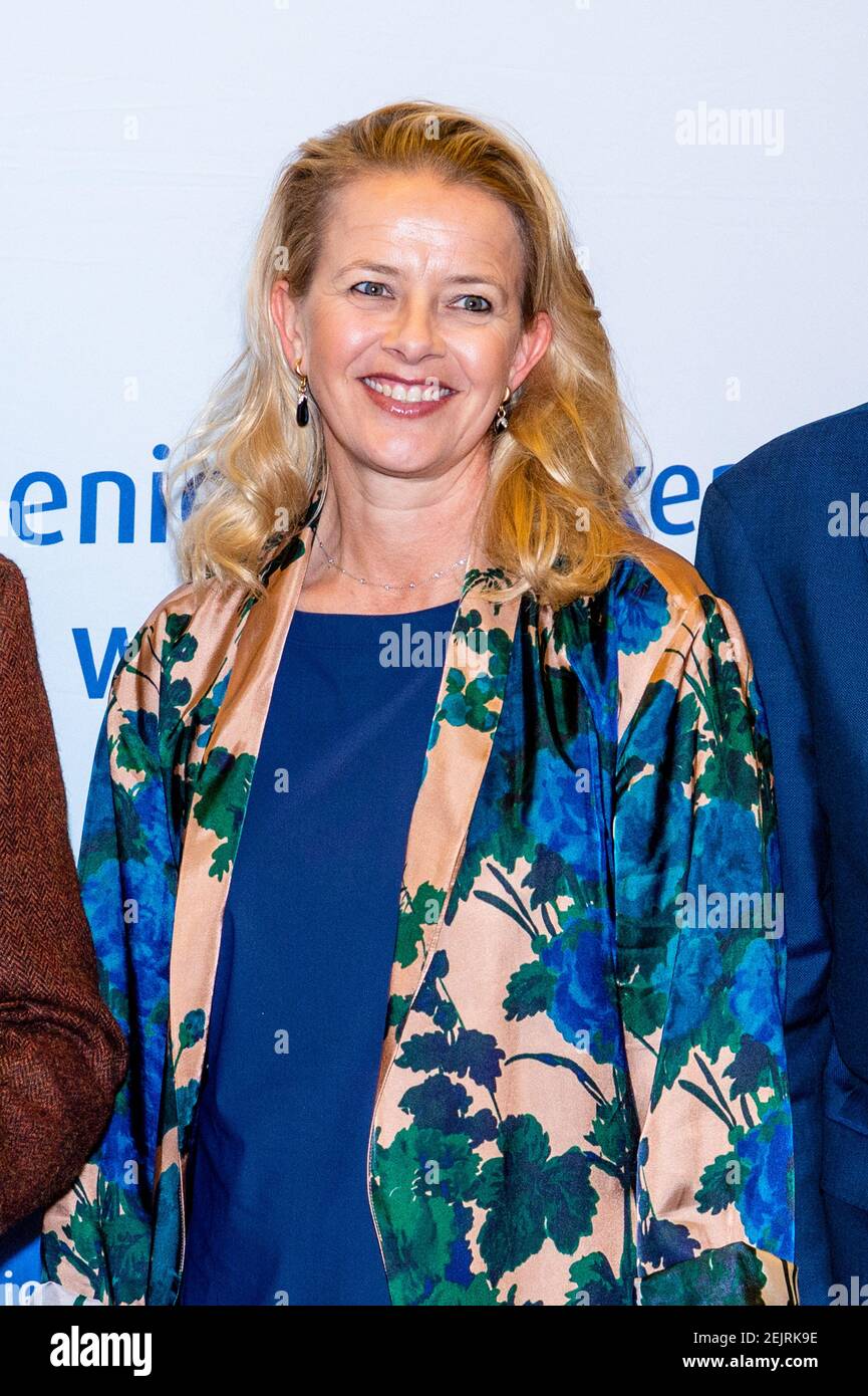 Princess Mabel at the presentation of the sixth Prince Friso Engineer ...