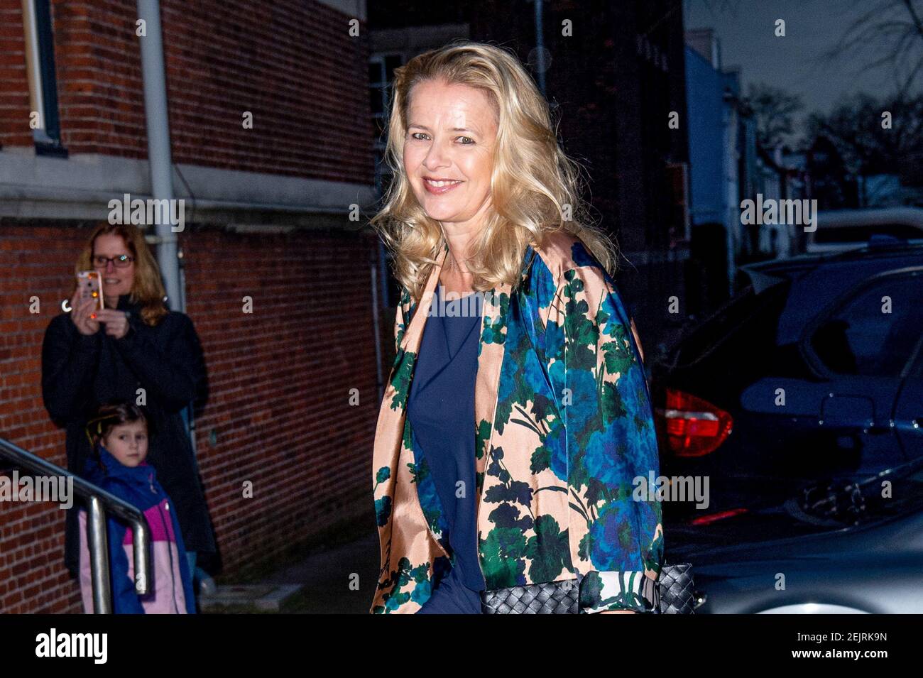 Princess Mabel at the presentation of the sixth Prince Friso Engineer ...