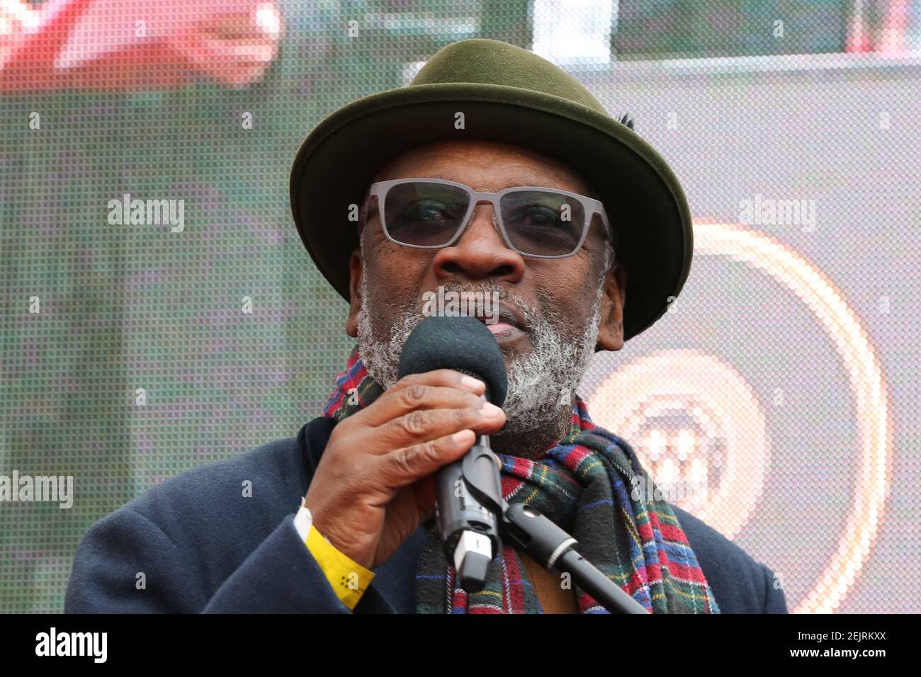 British musician, Lynval Golding during the unveiling of Amy Winehouse ...