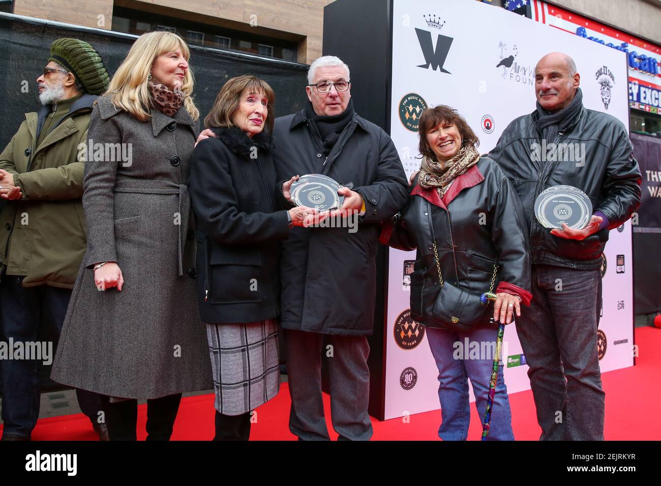 Amy Winehouse's step mother, Jane, aunt, Rene Selner, father, Mitch ...