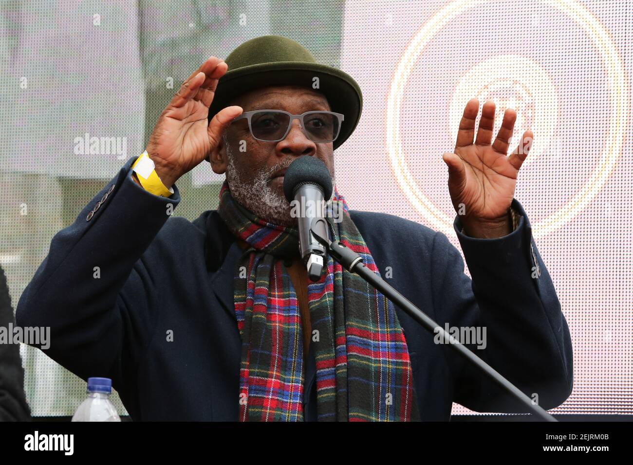 British musician, Lynval Golding during the unveiling of Amy Winehouse ...